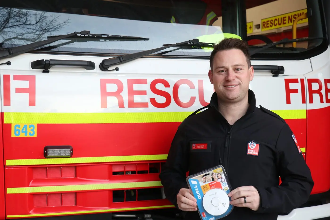 Smoke alarm warning