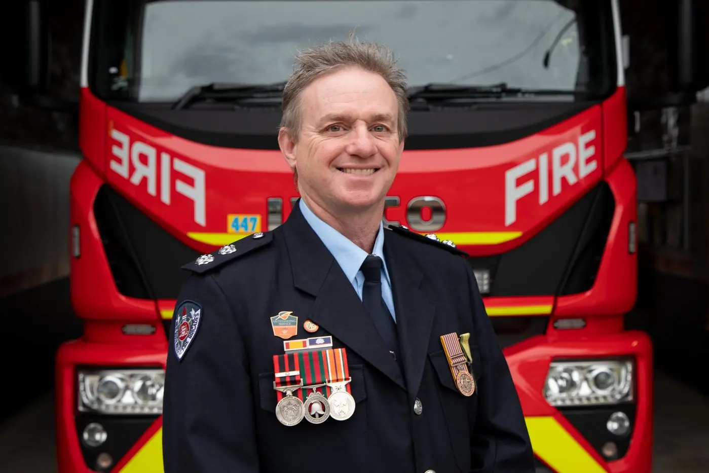 Dorin receives Australian Fire Service Medal
