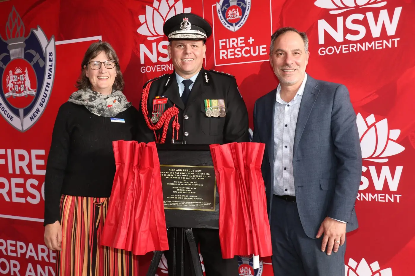 Cooma fire station upgrades officially opened