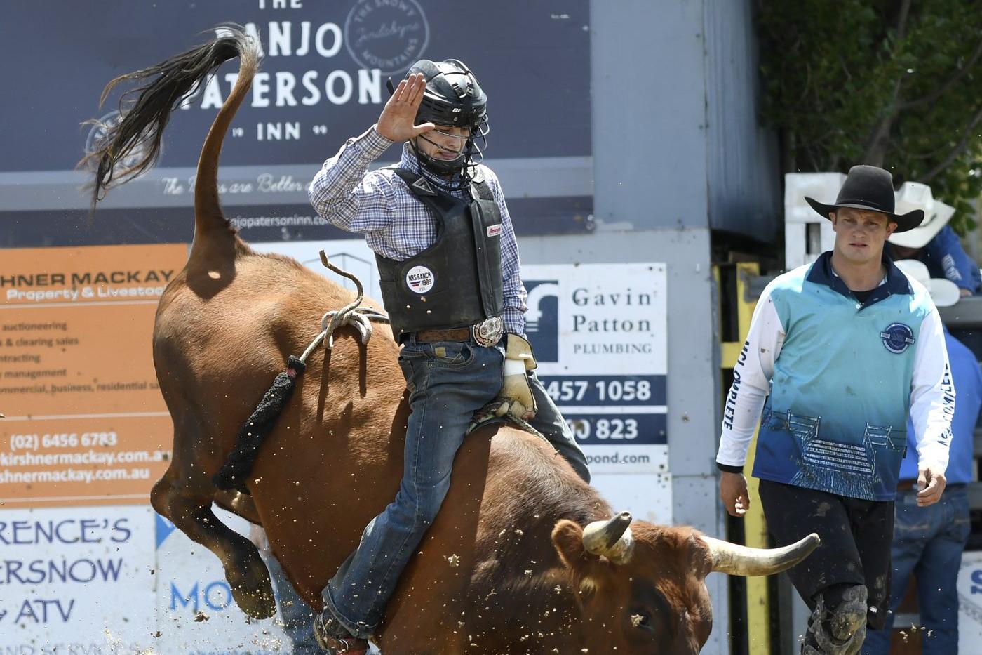 Bumper rodeo crowd