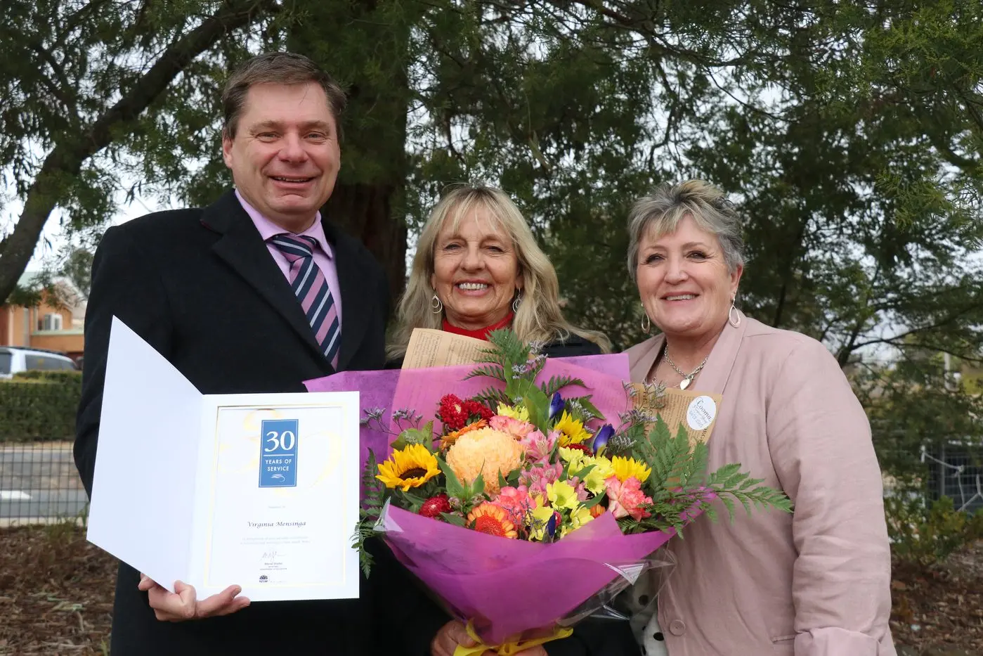 Virginia's efforts recognised